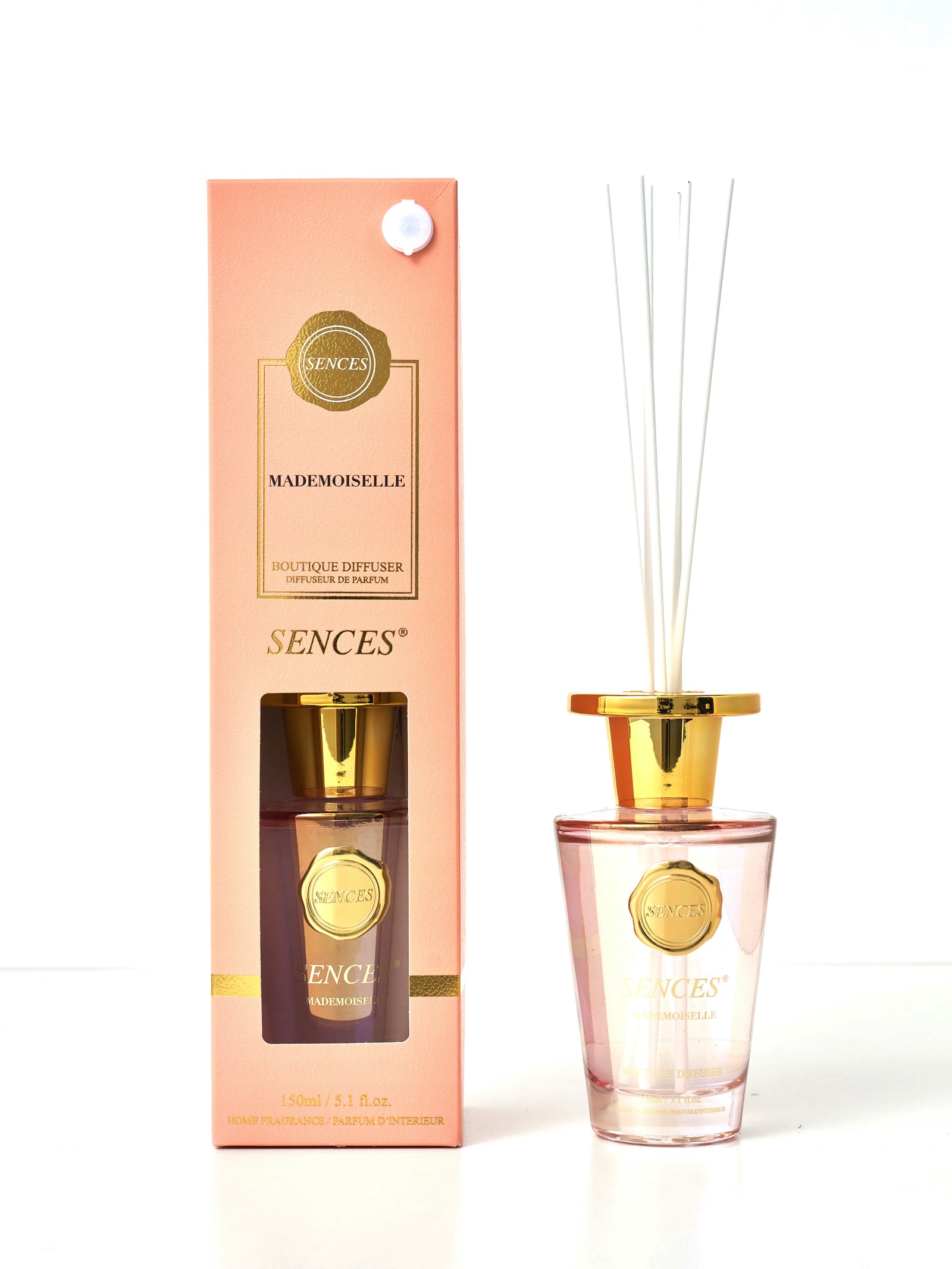 Sences Mademoiselle 150ml Diffuser – Sences Luxury Reed Diffusers UK ...
